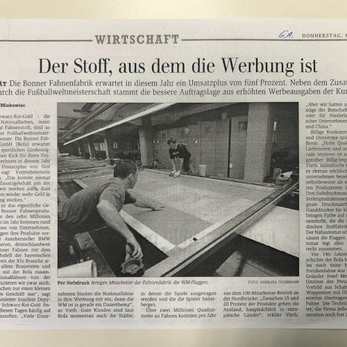 Der Stoff, aus dem die Werbung ist | BOFA.de